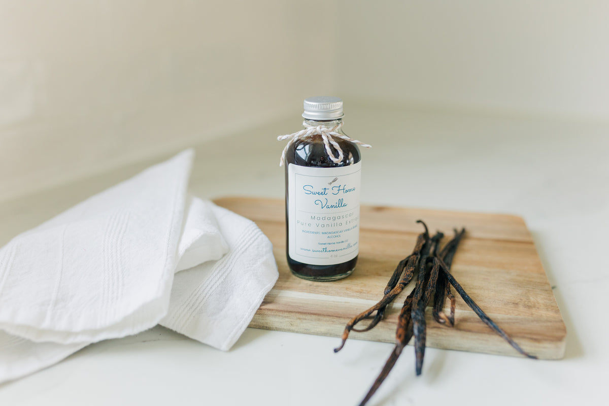 Pure Vanilla Extract 4oz. | Sweet Home Vanilla